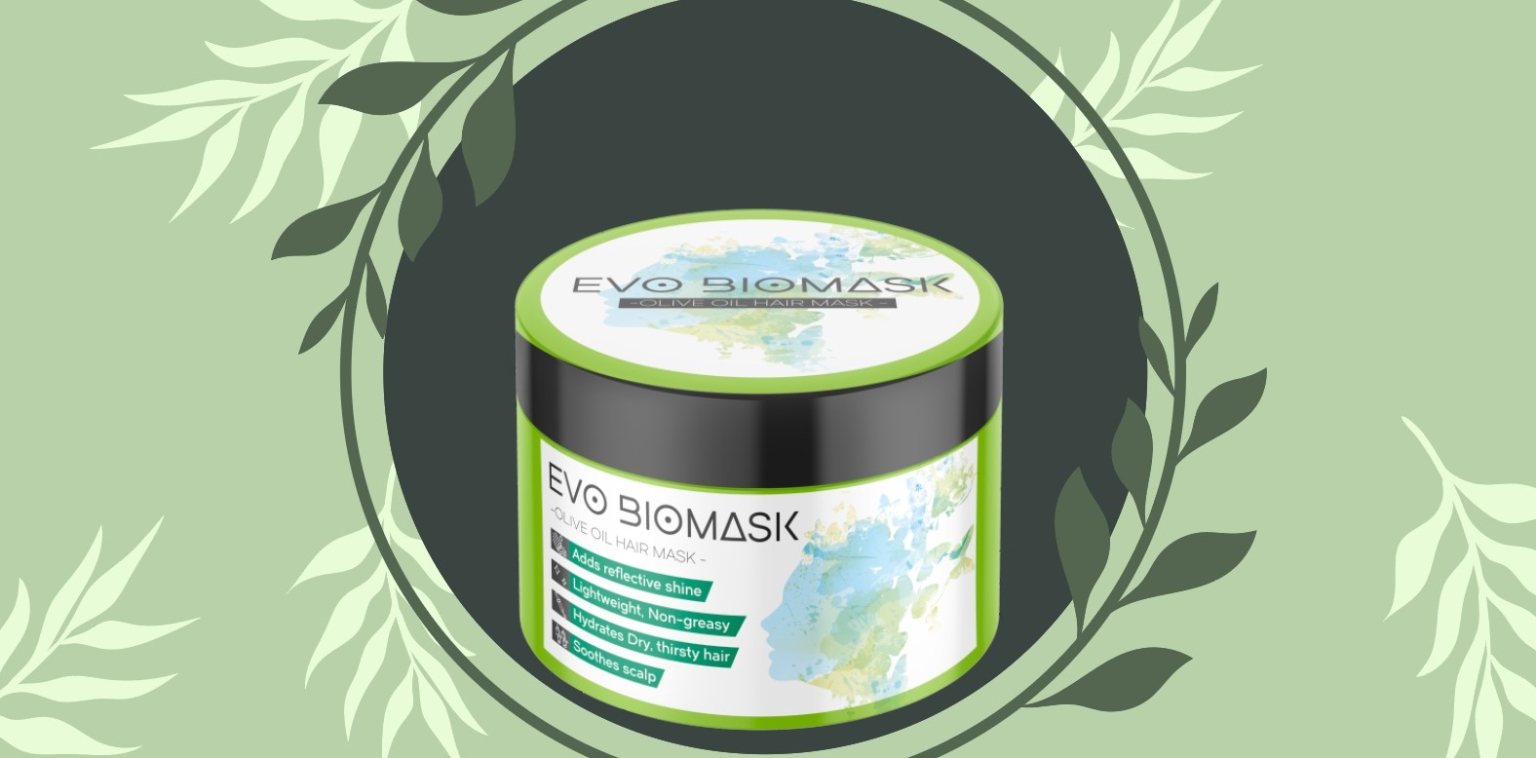 BioLSG, A White Pearlescent Biobased Label on a Hair-Mask Jar ...